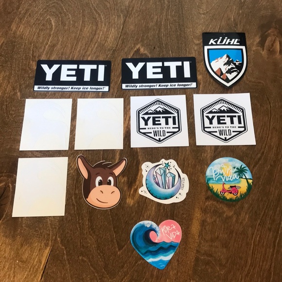 Kuhl | Office | Sticker Set 2 Cool Stickers From Fun Brands | Poshmark